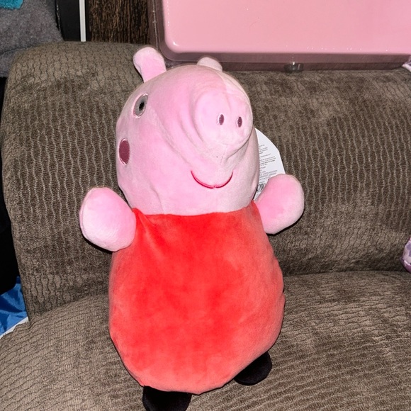 Squishmallows | Toys | Nwt Peppa Pig Hug Me Squishmallow Inch | Poshmark